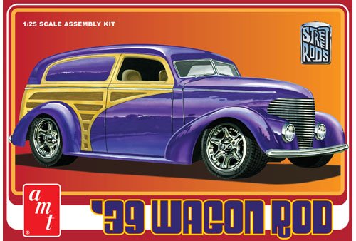 1050 AMT 1939 Wagon Rod - BILER - Byggesæt - GODSTOGET HOBBY