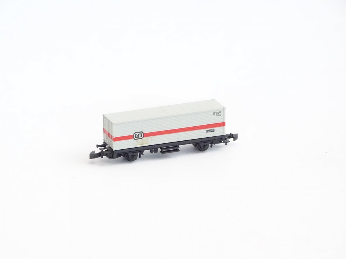 Cl 22 MÄRKLIN 8615. Containervogn. Z. Brugt - Brugt modeltog - salg for ...